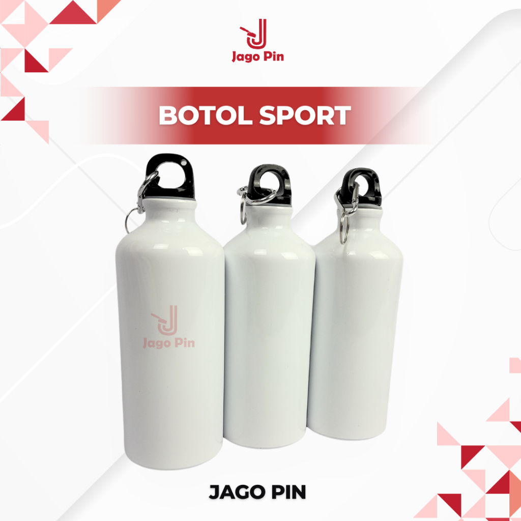 Jual Botol Sport Sublim Polos/ Botol Almunium Coating Polos Untuk ...