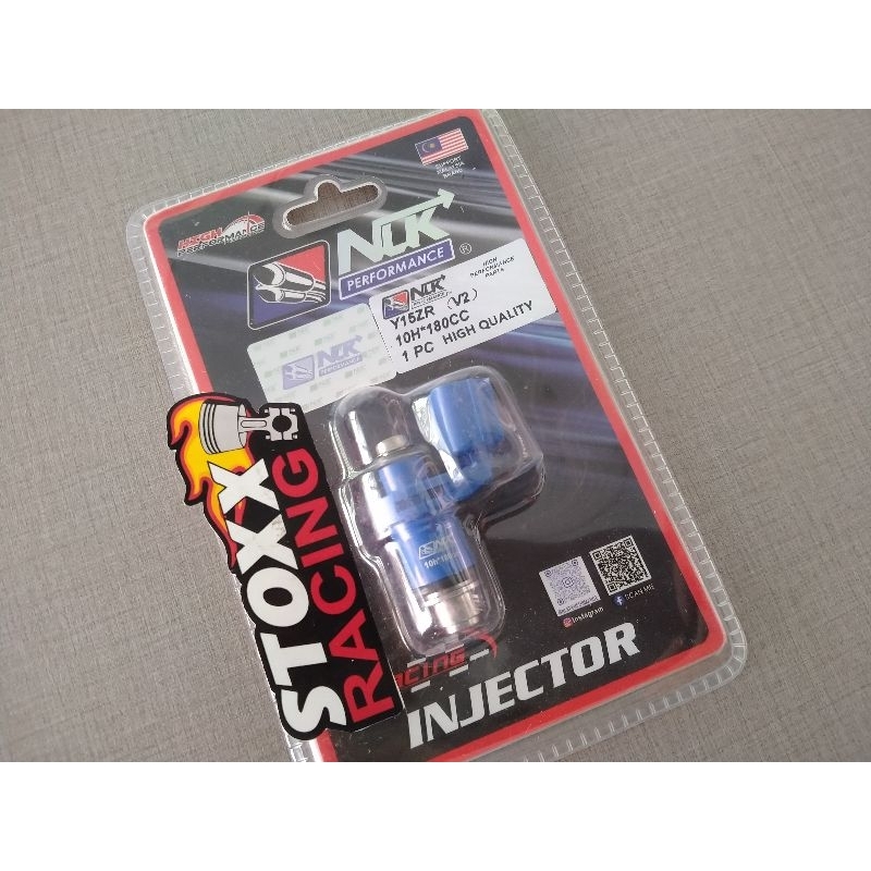 Jual INJECTOR NLK RACING 180 200 AEROX MX KING NEW R15 VVA injektor ...