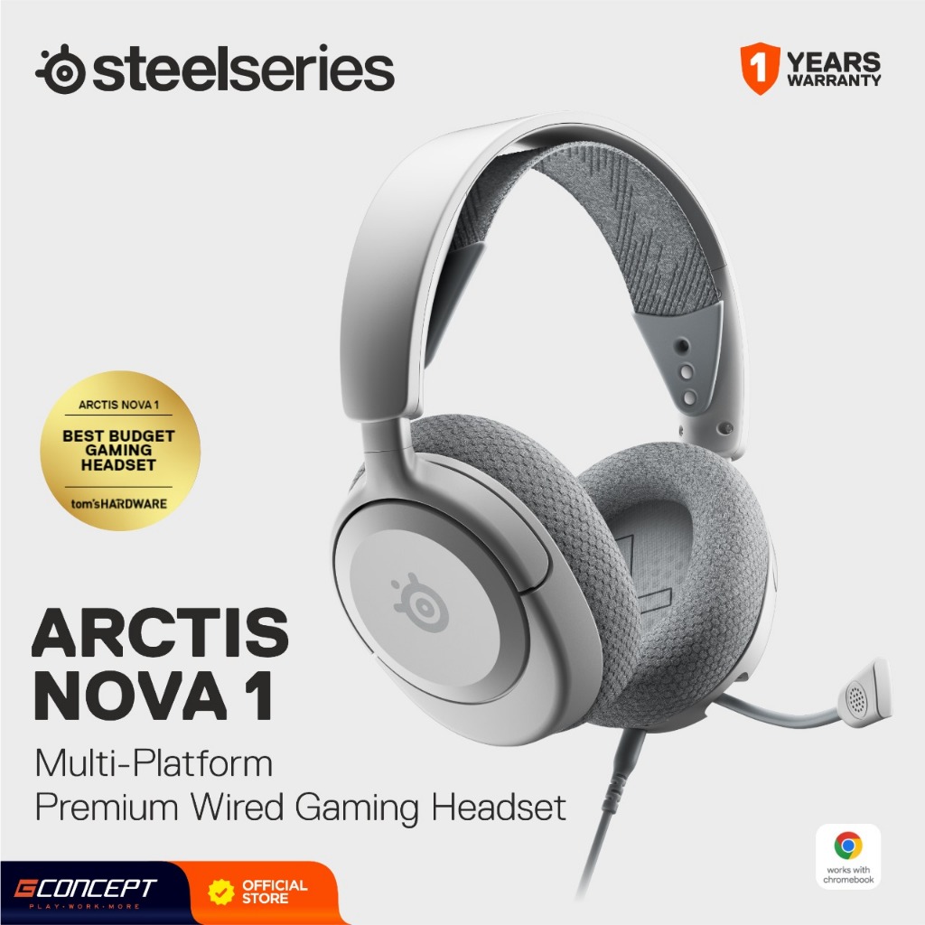 Jual Steelseries Arctis Nova 1 Wired Gaming Headset 3.5mm Multi ...