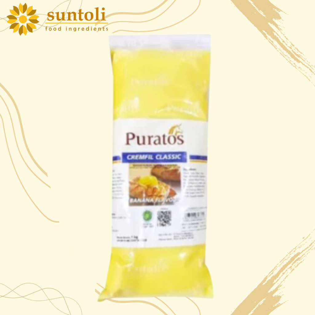 Jual PURATOS CREMFIL CLASSIC BANANA / Filling Siap Pakai Rasa Pisang ...
