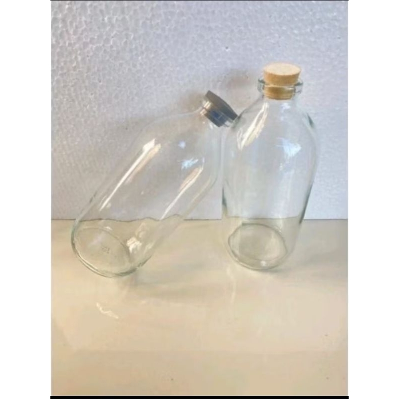 Jual Botol kaca 500ml, botol asi, botol ikan, botol vial standar ...