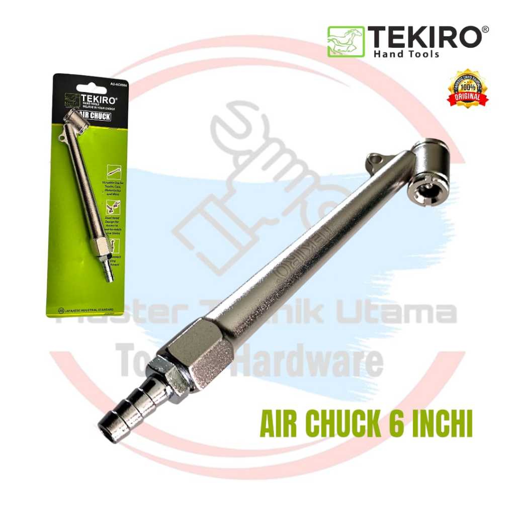 Jual TEKIRO AIR CHUCK 6 INCHI SELANG ALAT ISIAN ANGIN 6" BAN KEPALA ...