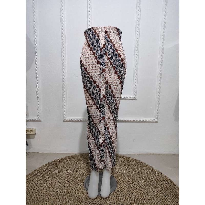 Jual Rok plisket wiru motif part 1 ready langsung kirim | Shopee Indonesia