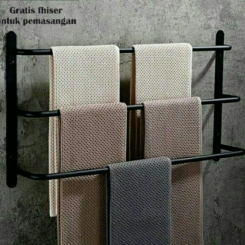 Jual RAK HANDUK KUALITAS BAGUS BESI 8 MM / RAK HANDUK MINIMALIS ...