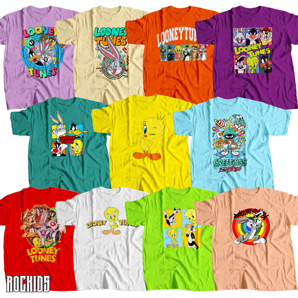 Jual looney tunes - kids wear - kaos anak looney tunes - kaos looney ...