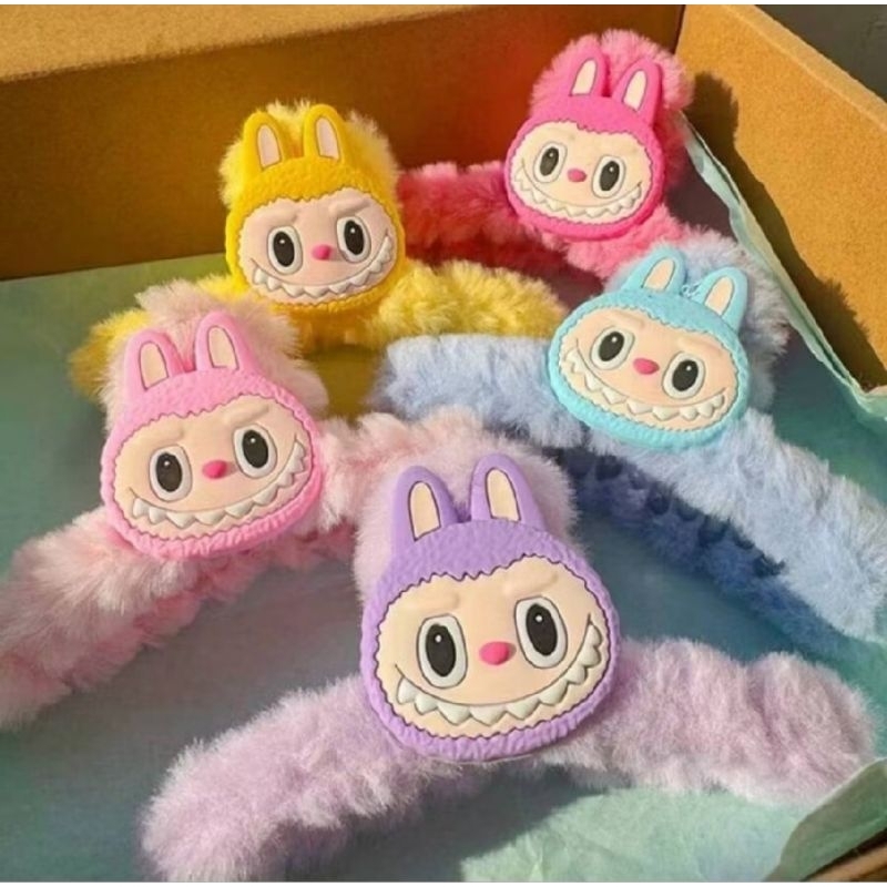 Jual Jepit Rambut Bulu LABUBU | Shopee Indonesia