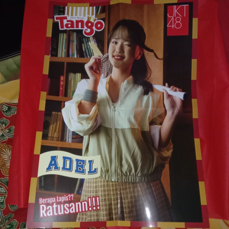 Jual POSTER ADEL EX JKT48 X TANGO | OFC DARI TANGO | Shopee Indonesia