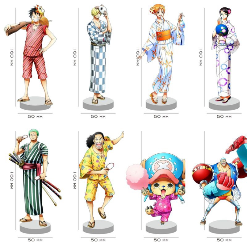 Jual ONE PIECE ACRYLIC STANDE / STANDEE FIGURE AKRILIK ANIME ONE PIECE ...