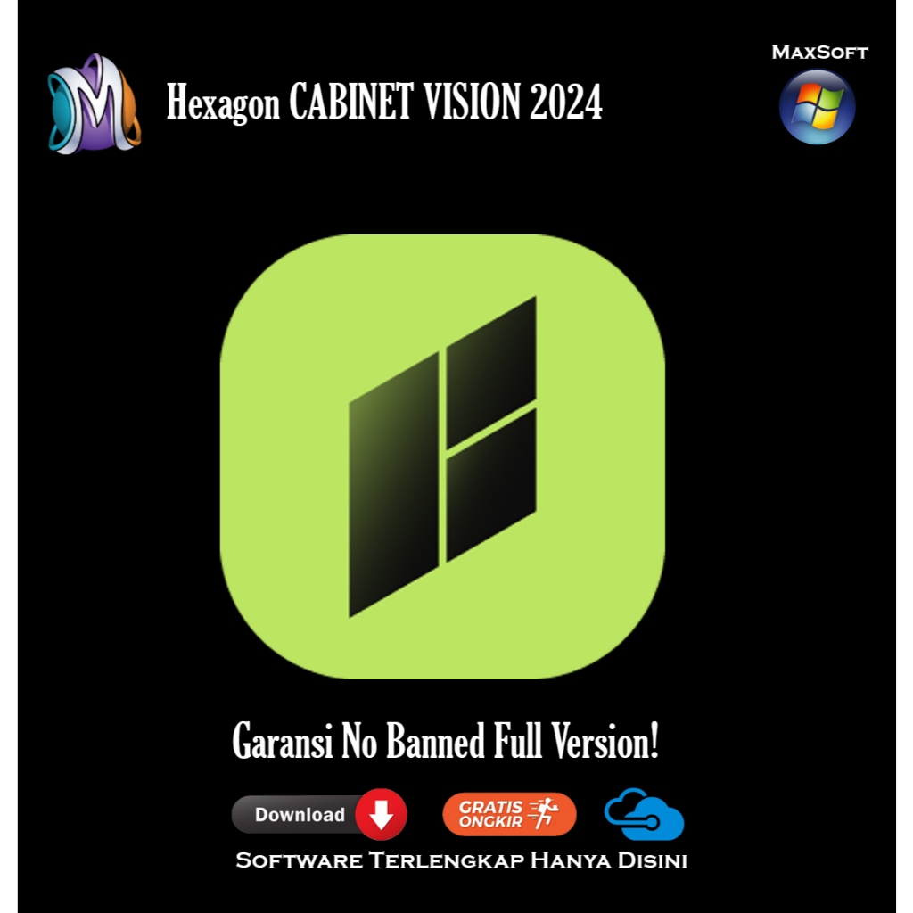 Jual Hexagon CABINET VISION 2024 Lisensi Permanent | Shopee Indonesia