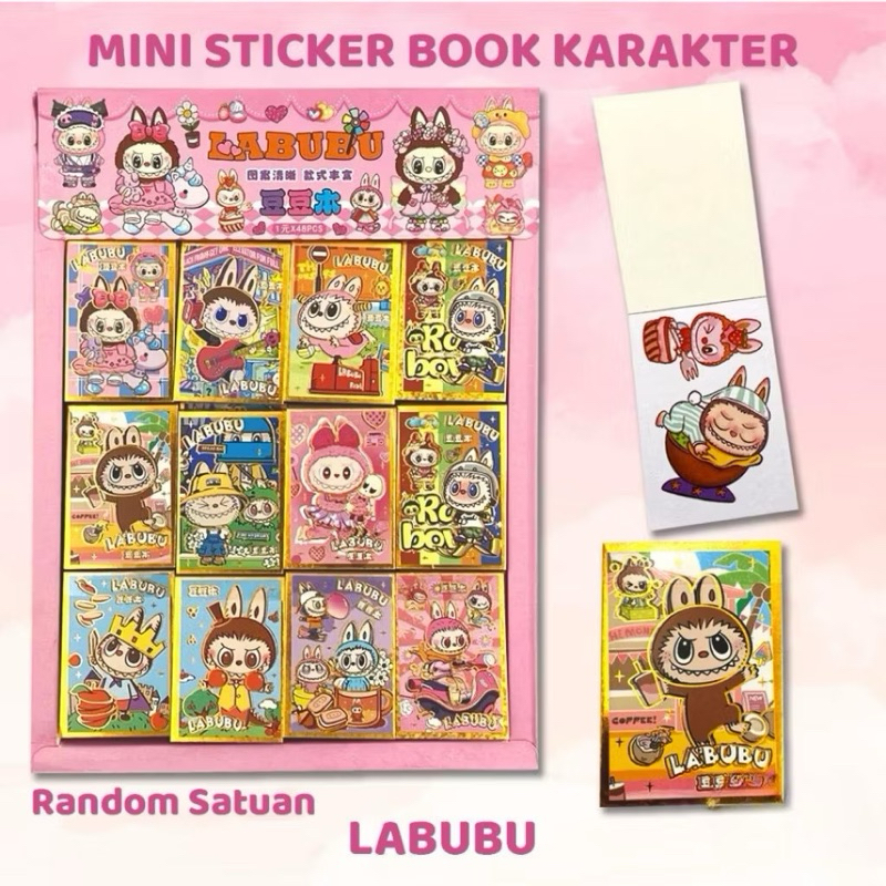 Jual STICKER MEMO MINI KARAKTER LABUBU SANRIO | Shopee Indonesia