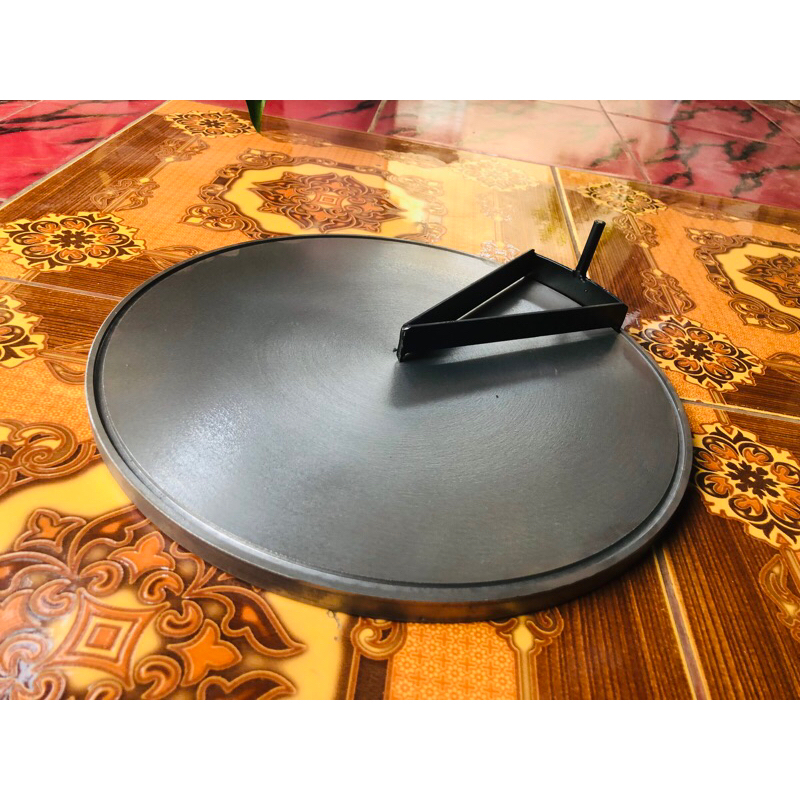 Jual loyang crepes/wajan crepes tebal semiotomatis ukuran 25cm,30cm ...
