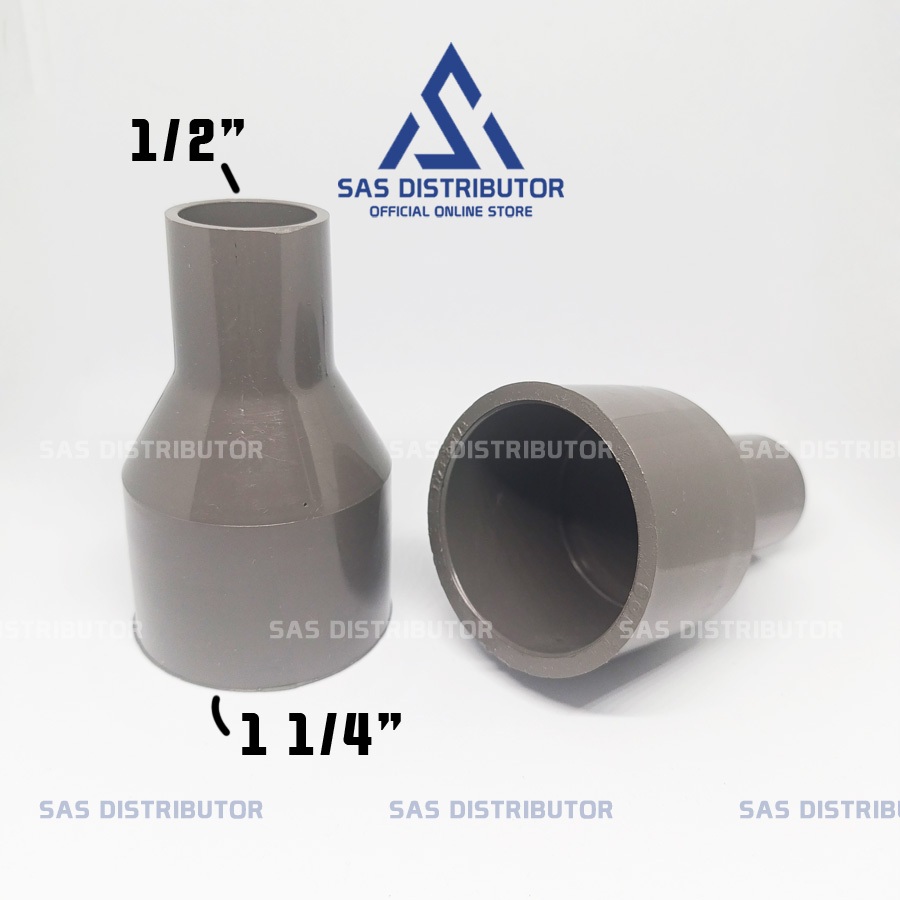 Jual Vlok Sok 1 1/4 x 1/2" inch PVC Soket / Reducer Sock 1 1/4 x 1/2 ...