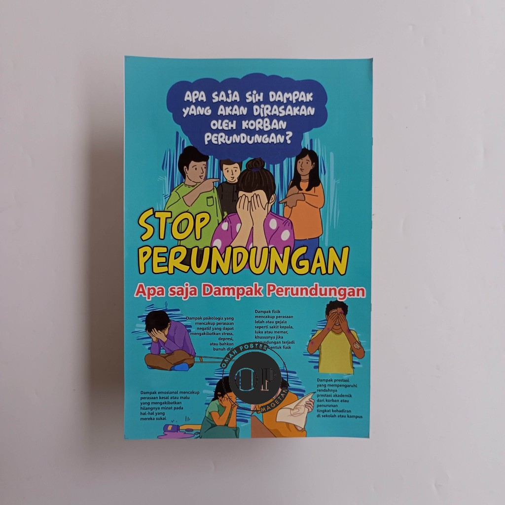 Jual Stiker Stop Perundungan - Apa Saja Dampak Perundungan - Stop ...