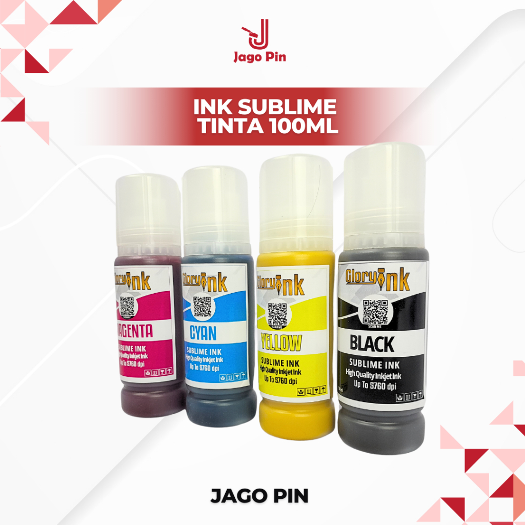 Jual Tinta Sublim CMYK Untuk Printer Cetak Sablon Sublimasi | Shopee ...
