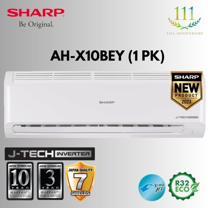 Jual SHARP AC 1PK INVERTER AH-X10BEY UNIT ONLY | Shopee Indonesia