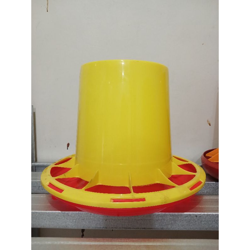 Jual Superfeeder putar grade A/tempat pakan ayam/tempat makan ayam broiler/tempat pakan ayam ...