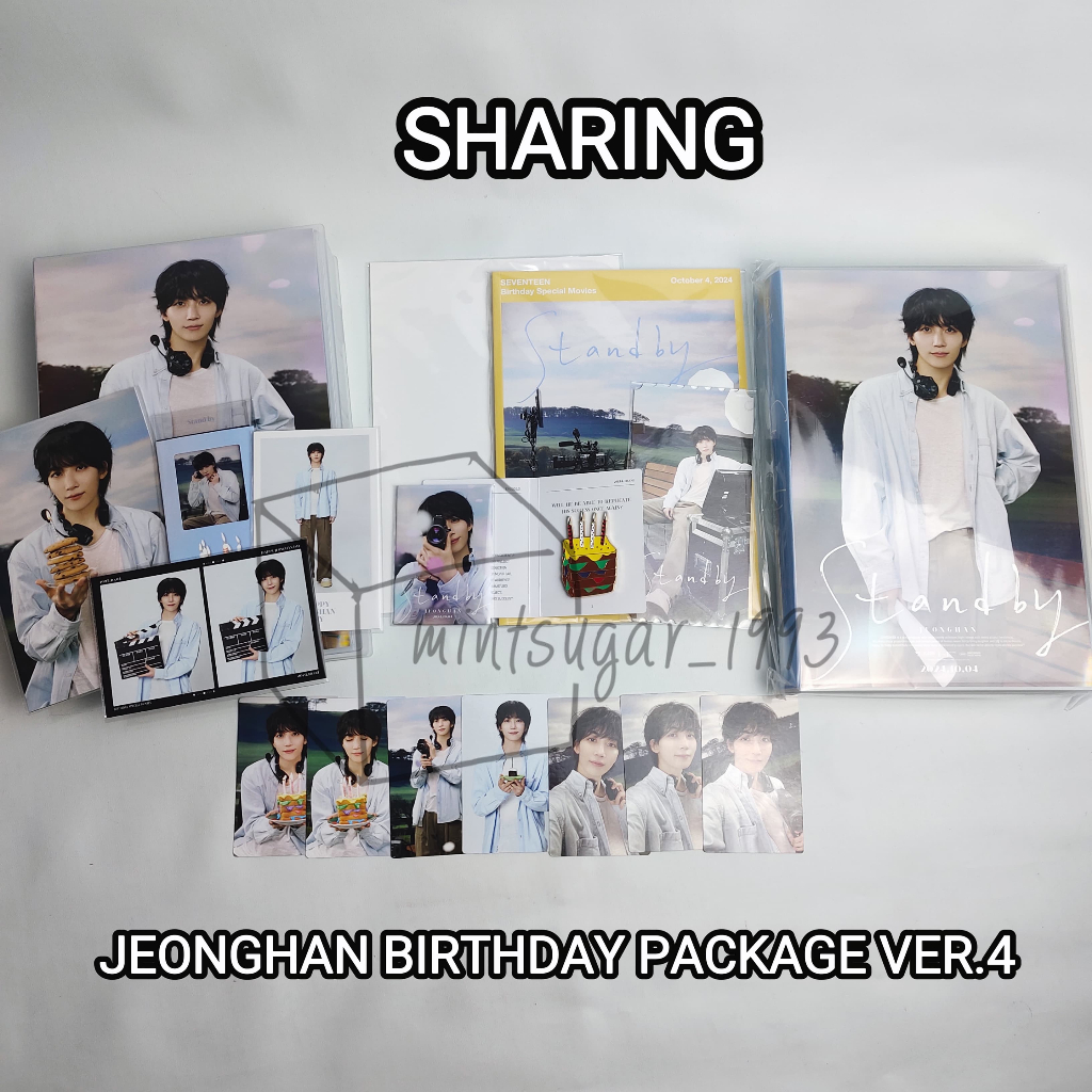 Jual [ READY STOCK OFFICIAL SIAP KIRIM ] SHARING SEVENTEEN - HAPPY JEONGHAN DAY BIRTHDAY BOX VER ...