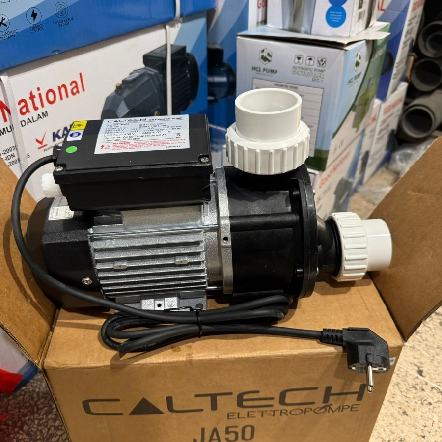 Jual POMPA AIR ASIN 0,5 HP CALTECH JA 50 SEA WATER PUMP JA 50 POMPA ...