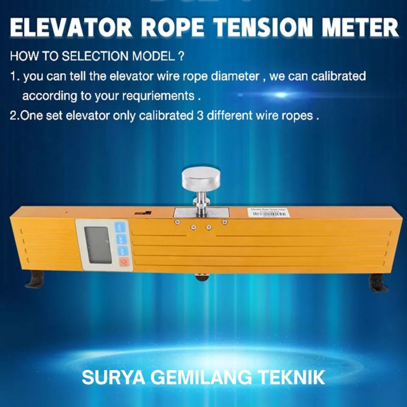 Jual Elevator Wire Tension Tester DGZ-Y-3000 Rope Cable DGZY3000 Lift ...