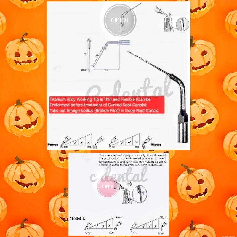 Jual Endo NiTi Flexible Tip Scaler Remover/Retriever Broken Fracture ...