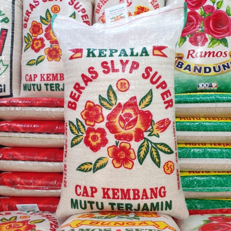 Jual BERAS CAP KEMBANG 25KG 20KG 10KG | Shopee Indonesia