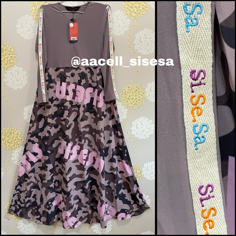 Jual Sisesa dress camouflage new with tag | Shopee Indonesia