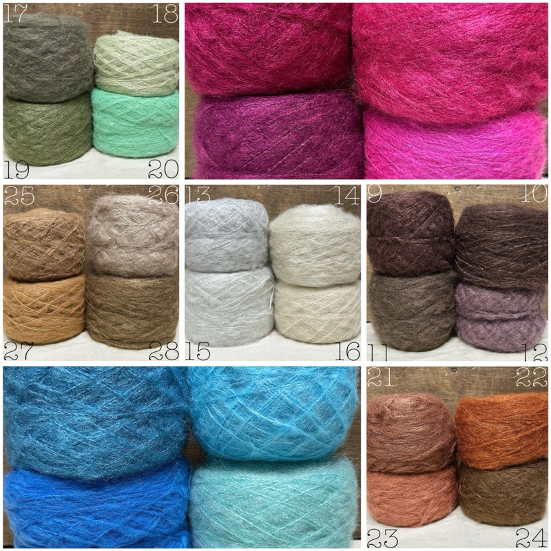 Jual Benang Wool Rajut Mohair ( Mohair Anggora Yarn ) | Shopee Indonesia