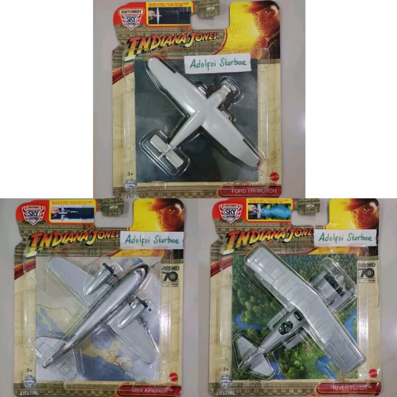 Jual matchbox sky busters skybusters indiana jones mbx airliner river ...