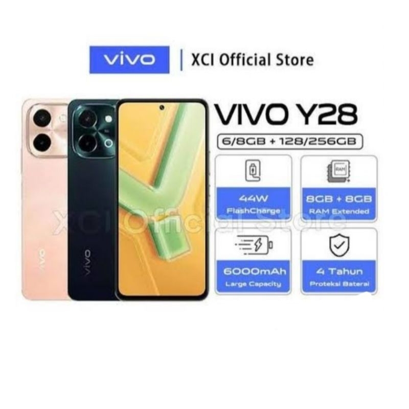 Jual HP VIVO Y28 8/256 GB - VIVO Y 28 RAM 8GB ROM 256GB GARANSI RESMI | Shopee Indonesia