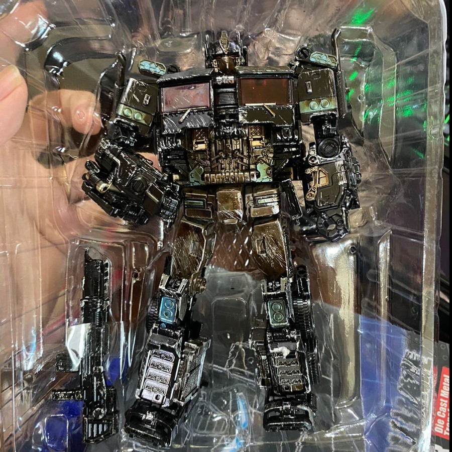 Jual Figure Transformers Optimus Prime Dark Commander Metal Version YS ...