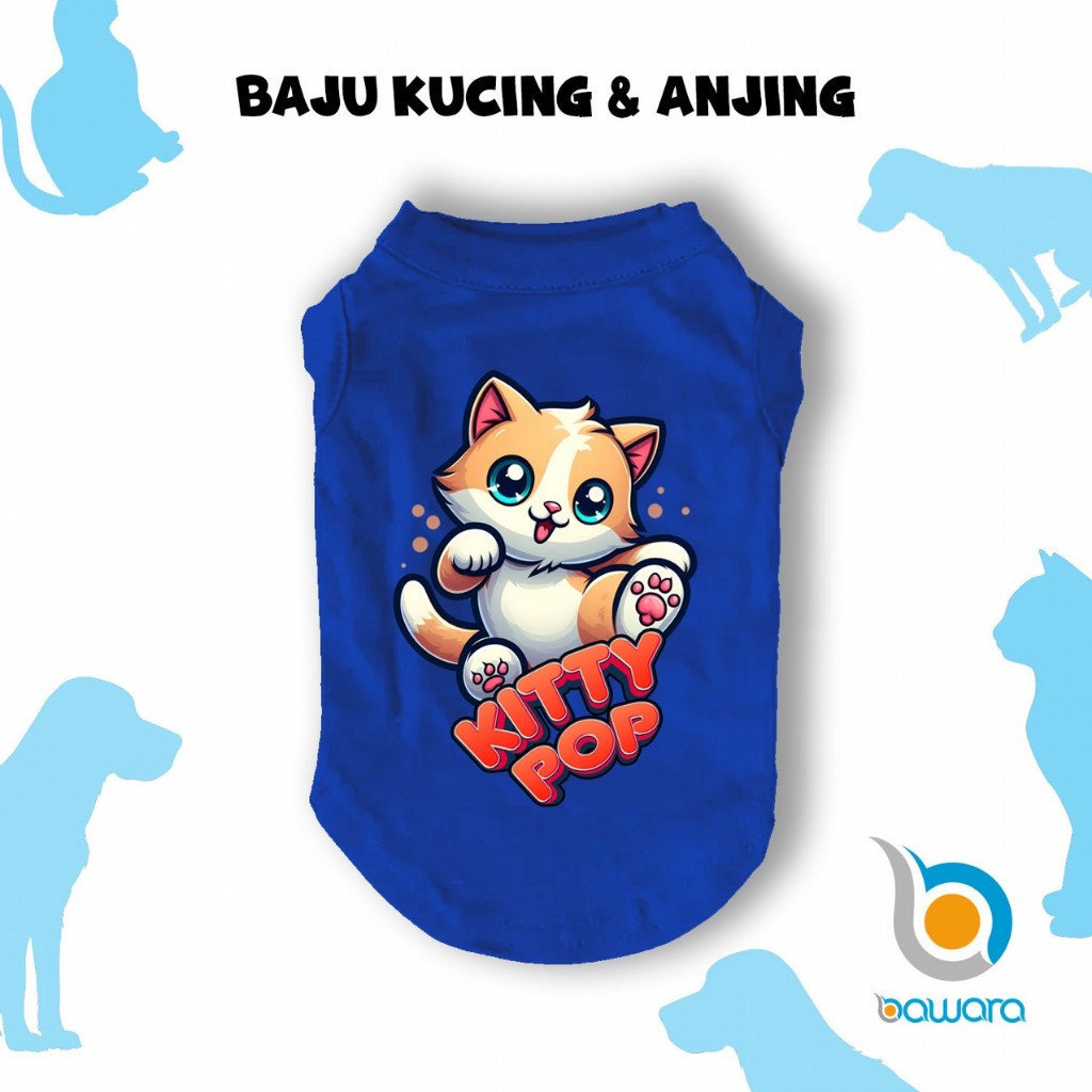 Jual Baju Hewan Peliharaan Motif Lucu Baju Hewan Kucing Kelinci Anjing ...