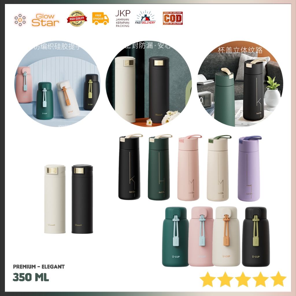 Jual Thermos Termos Just Life Mini Pegangan Atas Gelas Botol Tumbler ...