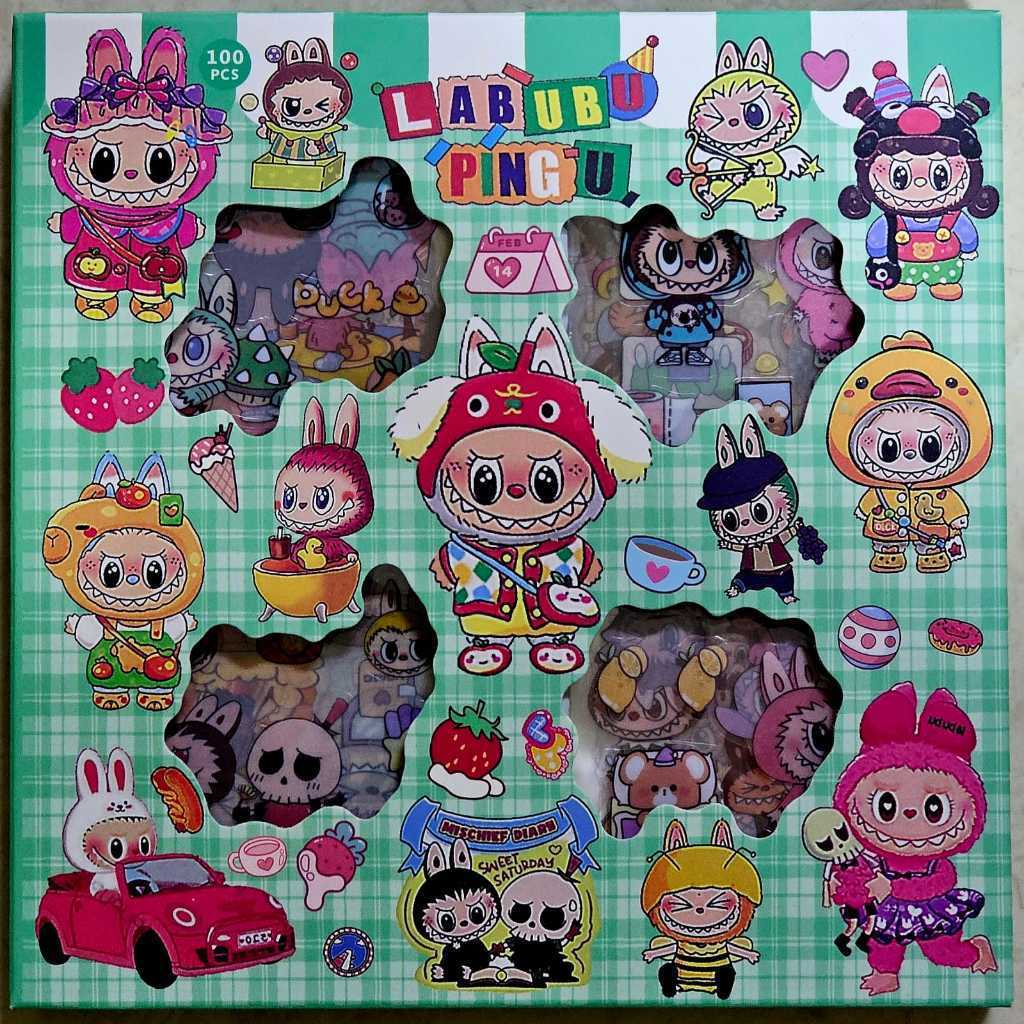 Jual STIKER Labubu New / Labubu Blackpink terbaru Lucu / Stiker SANRIO ...