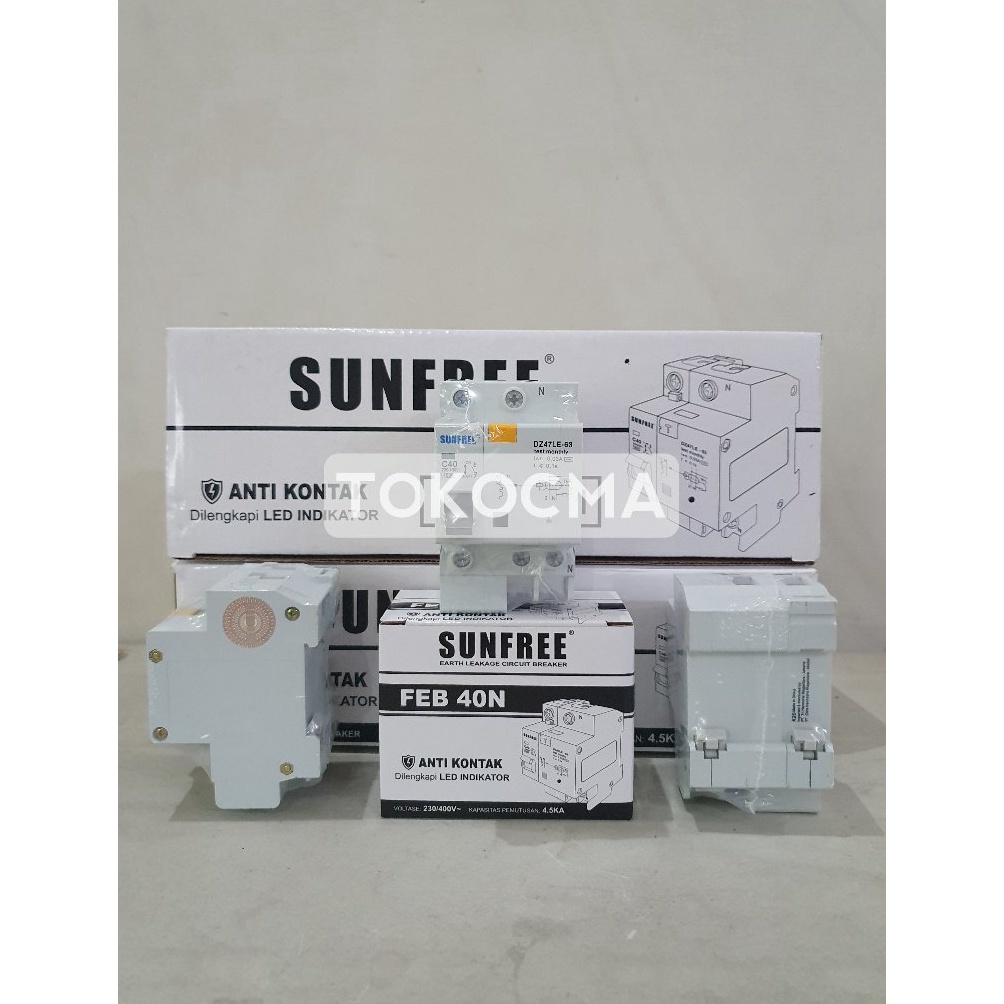 Jual ART D6L6 Anti Kontak ELCB 2 Pole 4A 4 Ampere Sunfree Led Indikator SNI | Shopee Indonesia