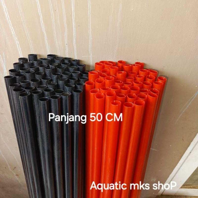 Jual Pipa Aquarium warna Merah & hitam Panjang 50 cm | Shopee Indonesia