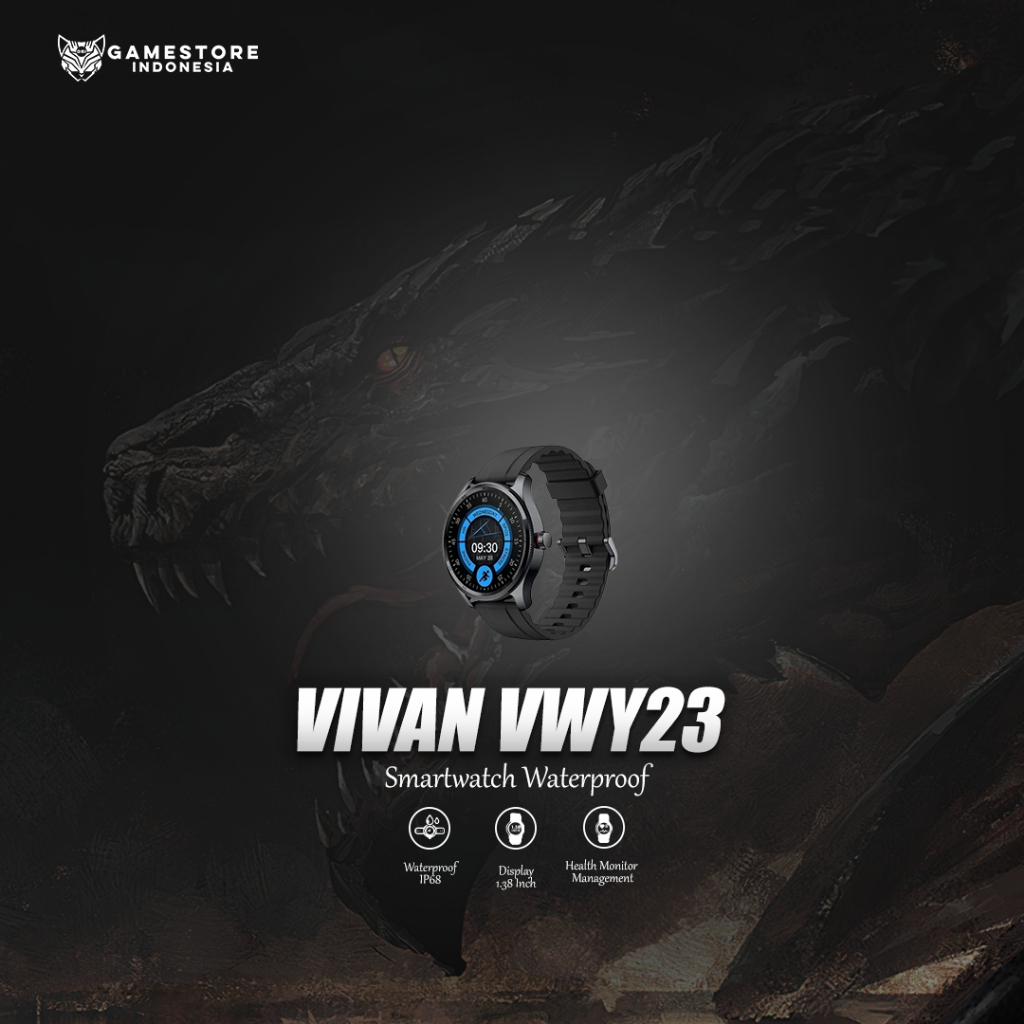 Jual Vivan VWY23 Smartwatch Waterproof IP68 | Professional Health ...