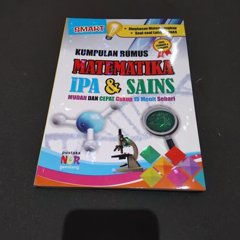 Jual Kumpulan Rumus Matematika IPA & SAINS Edisi Terbaru (Berwarna ...