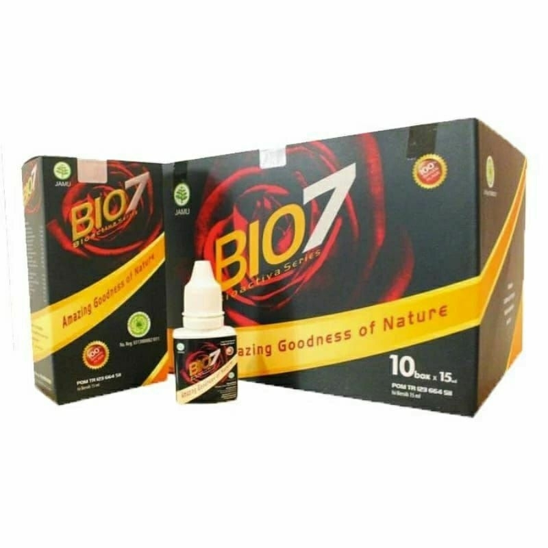 Jual BIO7 BIO SEVEN BIO 7, JAMU TETES HERBAL ORIGINAL 15ML | Shopee ...