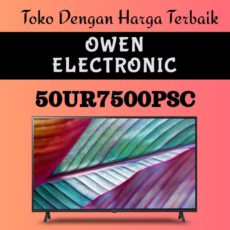 Jual LG 50 inch 4K UHD SMART LED TV 50UR7500PSC | Shopee Indonesia