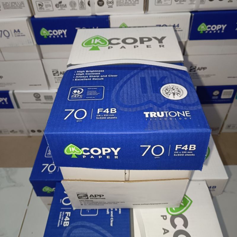 Jual KERTAS HVS F4 70 GRAM COPY PAPER ( DUS ) | Shopee Indonesia