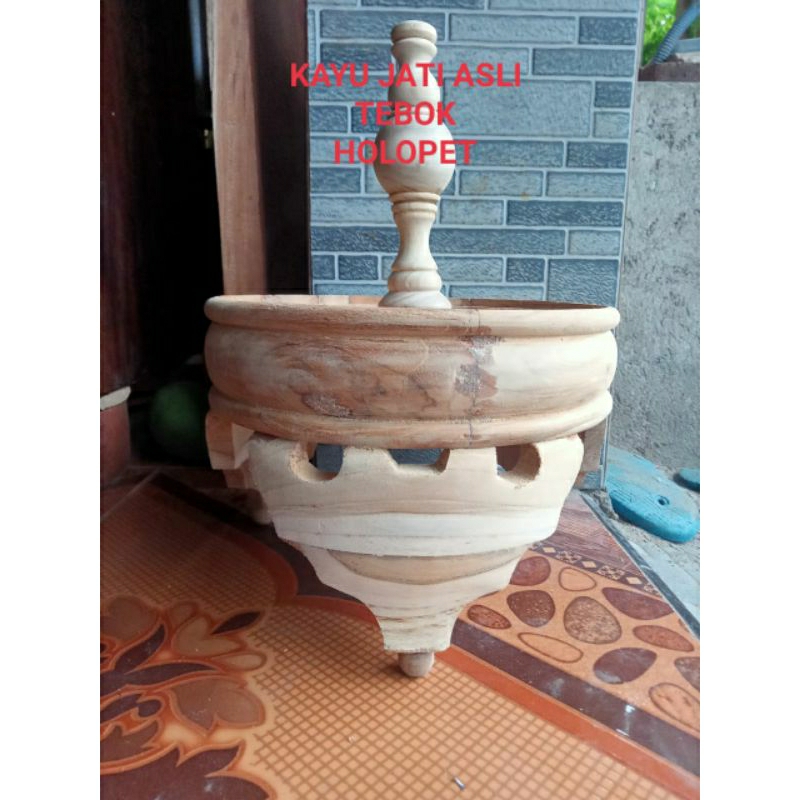 Jual TEBOK HOLOPET PLECI KAYU JATI uk 23 | Shopee Indonesia