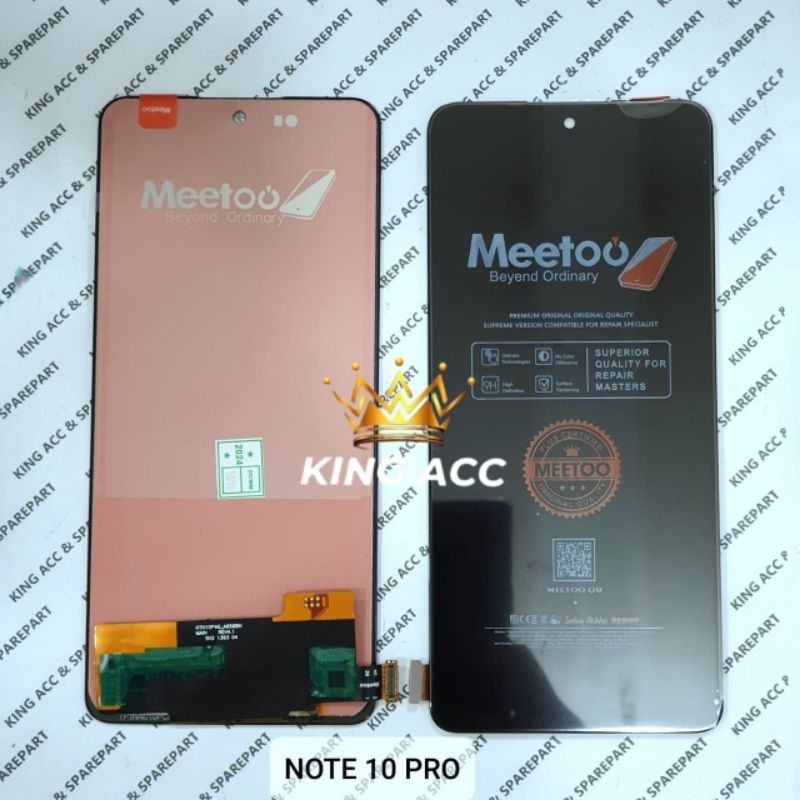 Jual MEETOO LCD TOUCHSCREEN XIAOMI REDMI NOTE 10 PRO 4G / NOTE 11 PRO 4G - 5G / POCO X4 PRO 5G ...
