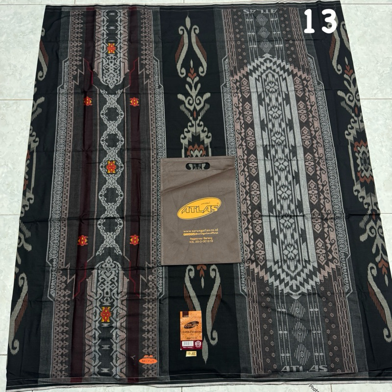 Jual Sarung Atlas Super Premium Bronze Sarung Atlas Hitam Songket ...