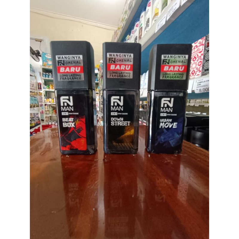 Jual FN man parfume body 2in1 spray cologne 115 ml | Shopee Indonesia