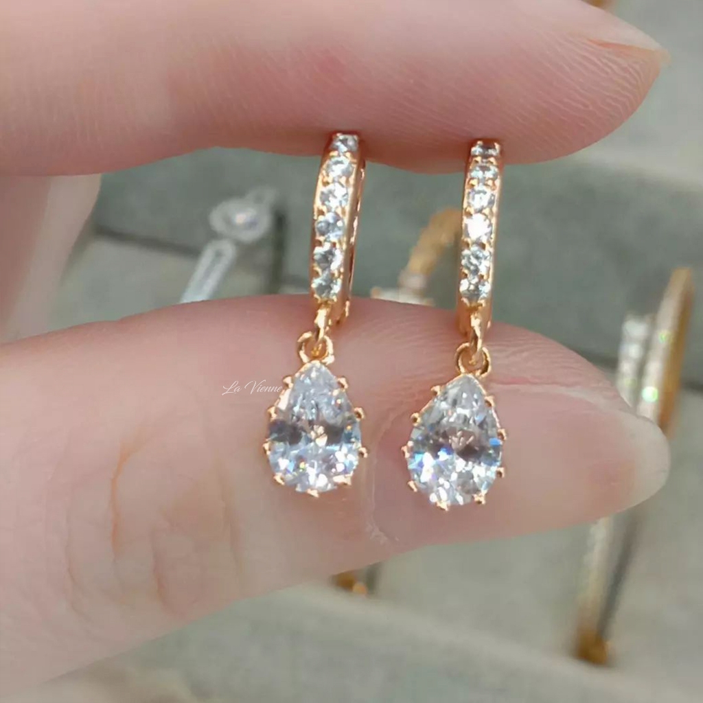Jual La Vienne - Andrana - Anting Titanium Wanita Anti Karat ...