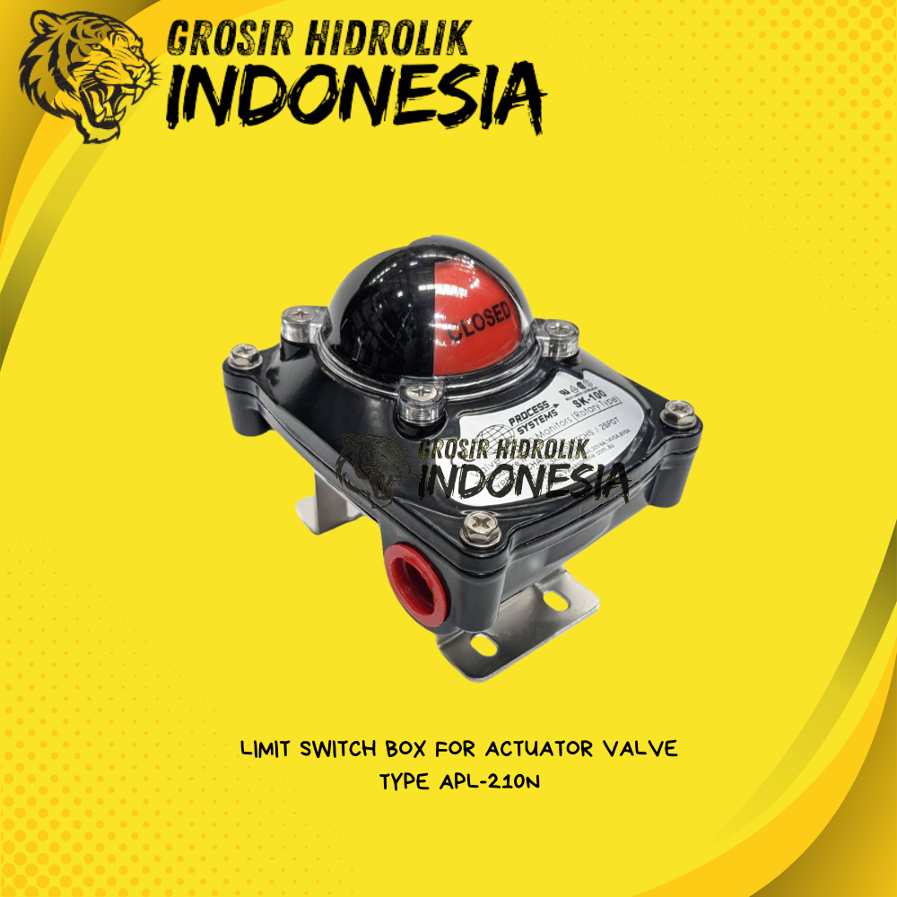 Jual APL-210N LIMIT SWITCH BOX ACTUATOR VALVE POSITIONER INDICATOR ...