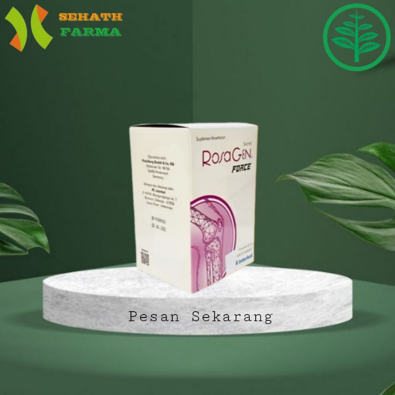 Jual Rosagen force Box isi 15 sachet - suplemen teruji untuk kesehatan ...