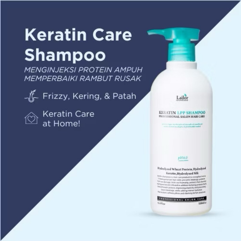 Jual Lador Keratin LPP Shampoo 530 ml | Shopee Indonesia