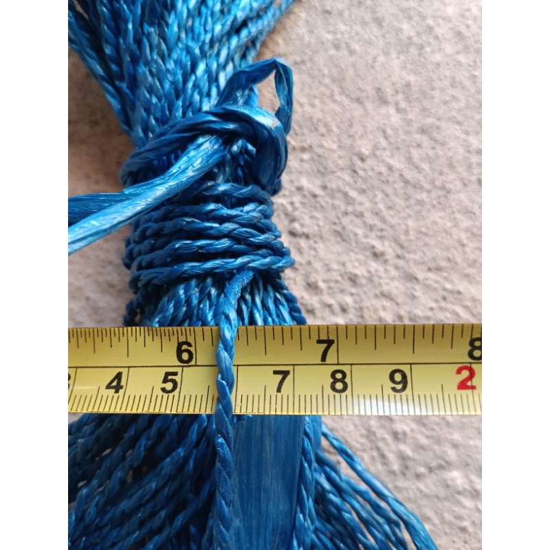 Jual tali tambang/tampar dari rafia ukuran 3mili permeter1000 | Shopee ...