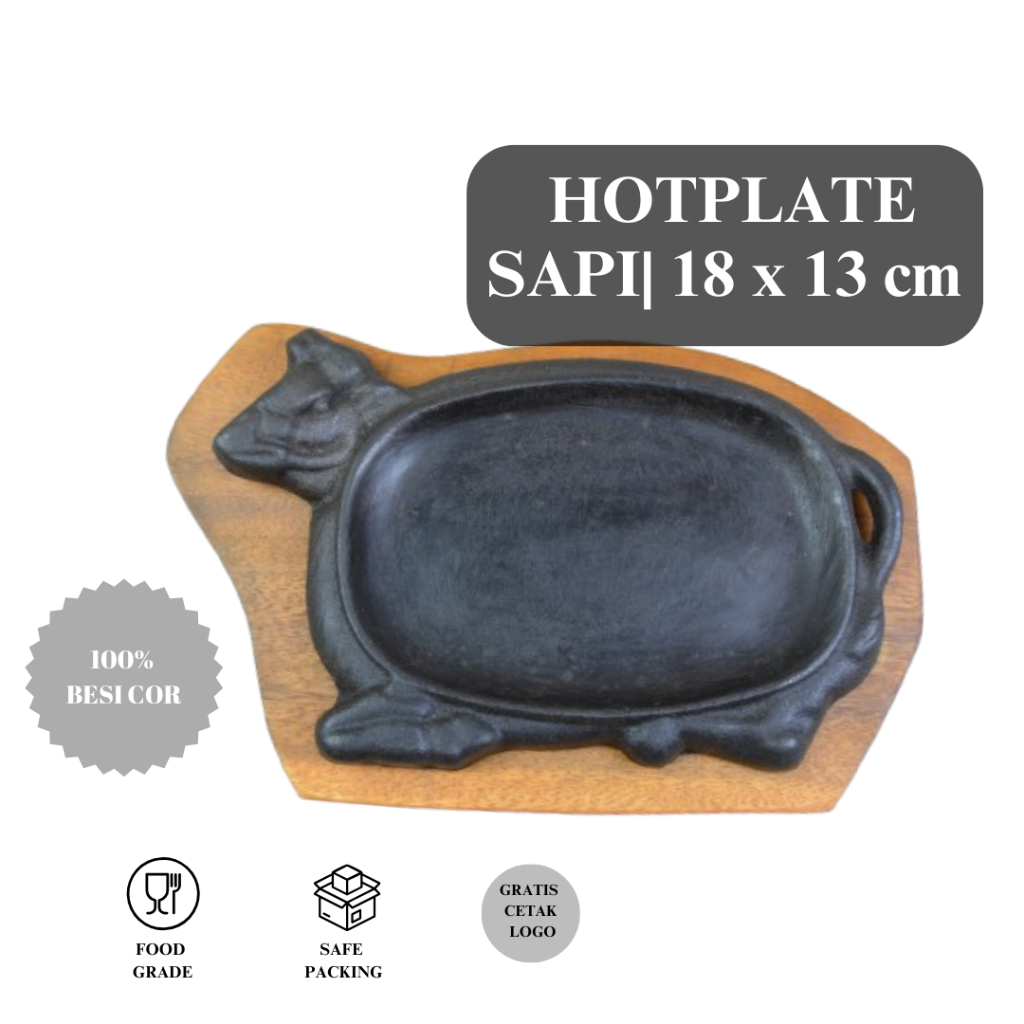 Jual HOTPLATE SAPI | HOTPLATE STEAK | CAST IRON | PIRING COR BAJA ...